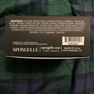Spongelle | Grooming | Spongelle Mens Verbena Absolute Super Buffer Boxed Sponge Bnib | Poshmark